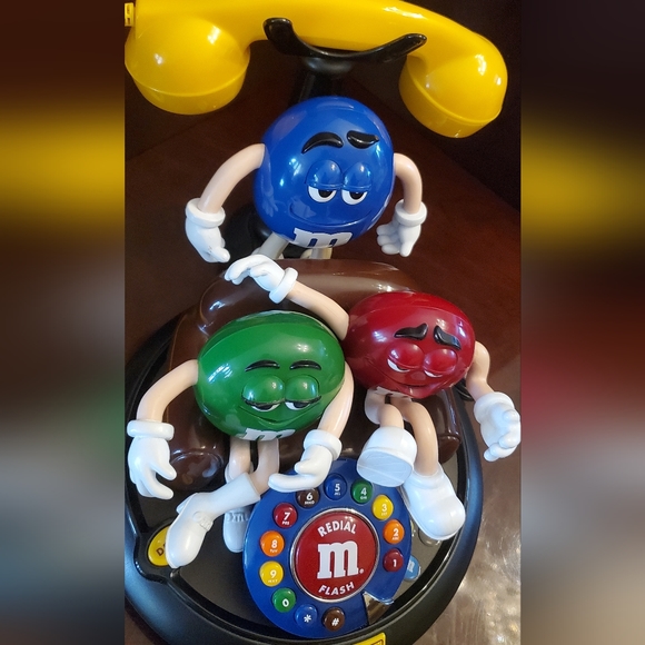 M&M'S | Other | Vintage Mm Animated Talking Moving Phone Outstanding ...